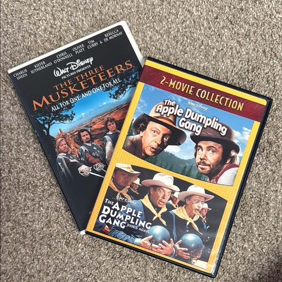 Disney | Media | Disney Dvd Movies The Three Musketeers The Apple ...